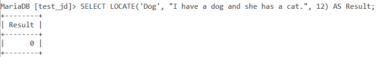 Mysql Locate Find Substrings In A String With Mysql Mysqlcode