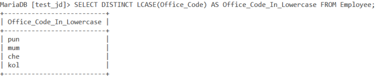Mysql Lower And Lcase How To Convert Text To Lowercase In Mysql Mysqlcode