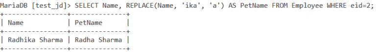 Mysql Replace Edit Strings And Replace Values In Mysql Mysqlcode