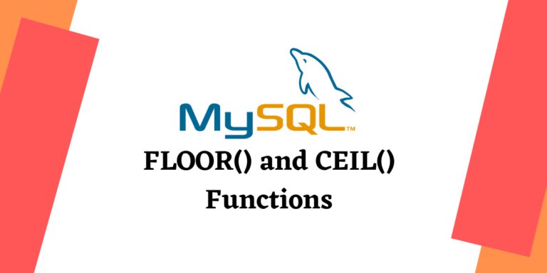 Mysql Floor And Ceil Functions Mysqlcode