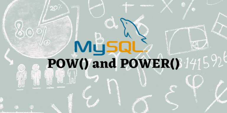 Mysql Pow And Power Easily Find The Exponent In Mysql Mysqlcode