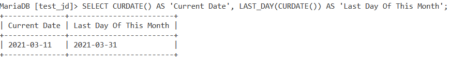 MySQL LAST_DAY() - Find the last day of a month in MySQL - MySQLCode
