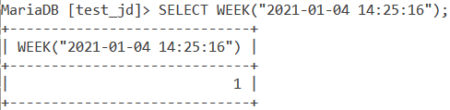 MySQL WEEK() - Find the week number from date in MySQL - MySQLCode
