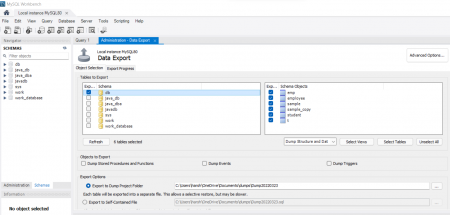 Backup and Restore a MySQL Database Using MySQL Workbench - MySQLCode
