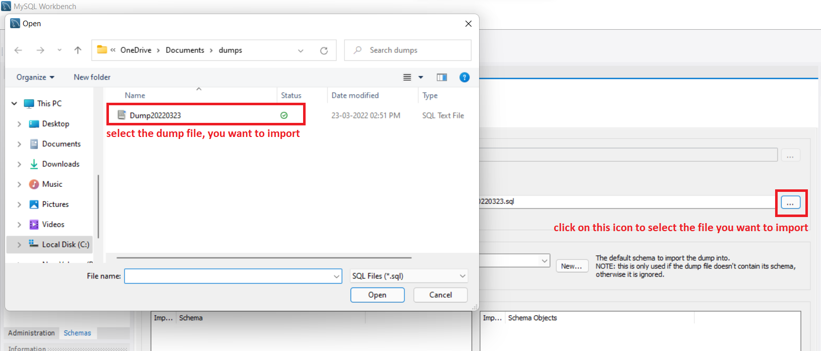 Backup And Restore A Mysql Database Using Mysql Workbench Mysqlcode