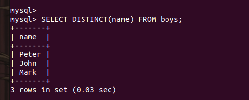 Difference Between UNIQUE And DISTINCT In MySQL MySQLCode