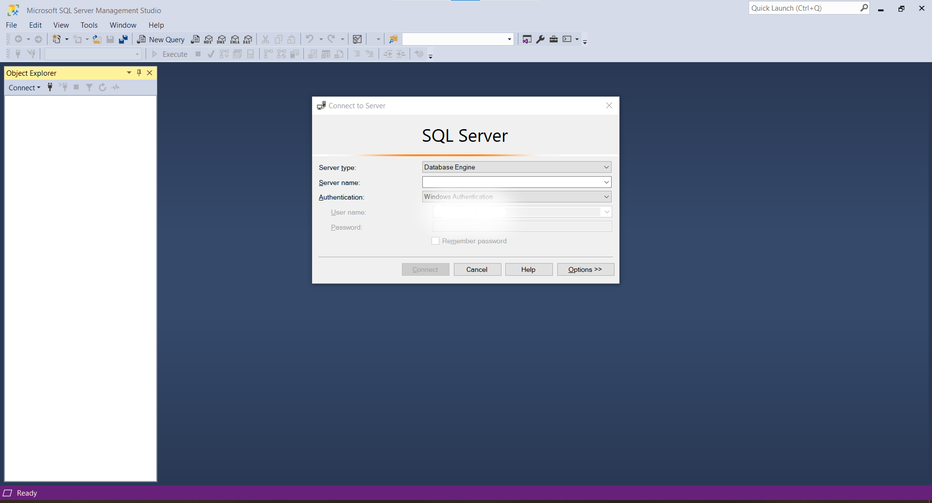 Connect To Server In Sql Server Using Ssms Mysqlcode