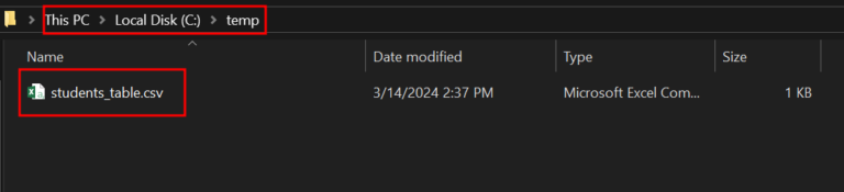 Export A Postgresql Table To A Csv File Easy Methods Mysqlcode