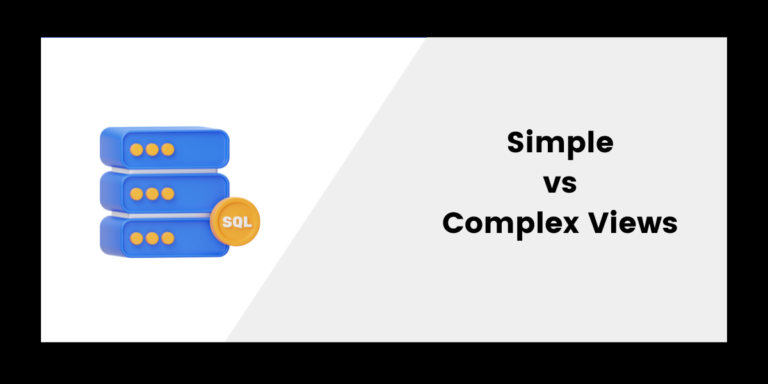 Difference Between Simple And Complex View In Sql Mysqlcode